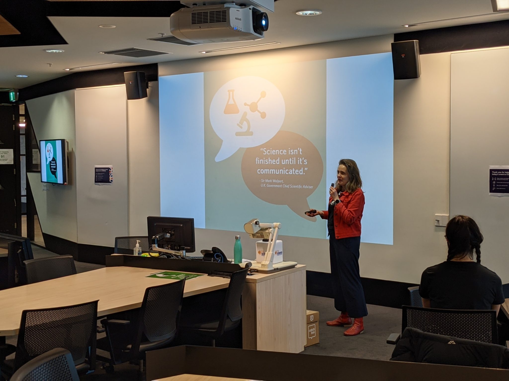 Dr Jen Martin and Catriona Nguyen-Robertson upskill In2science mentors ...